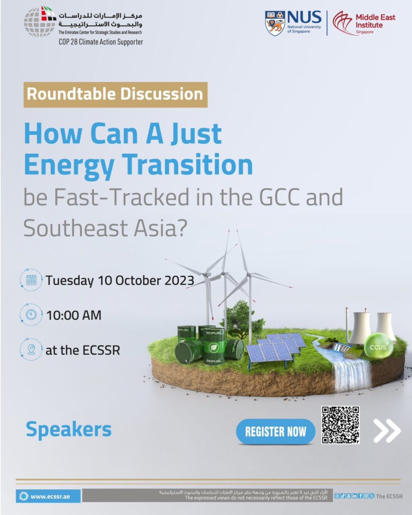 Roundtable Discussion – How can a Just Energy Transition be Fast ...